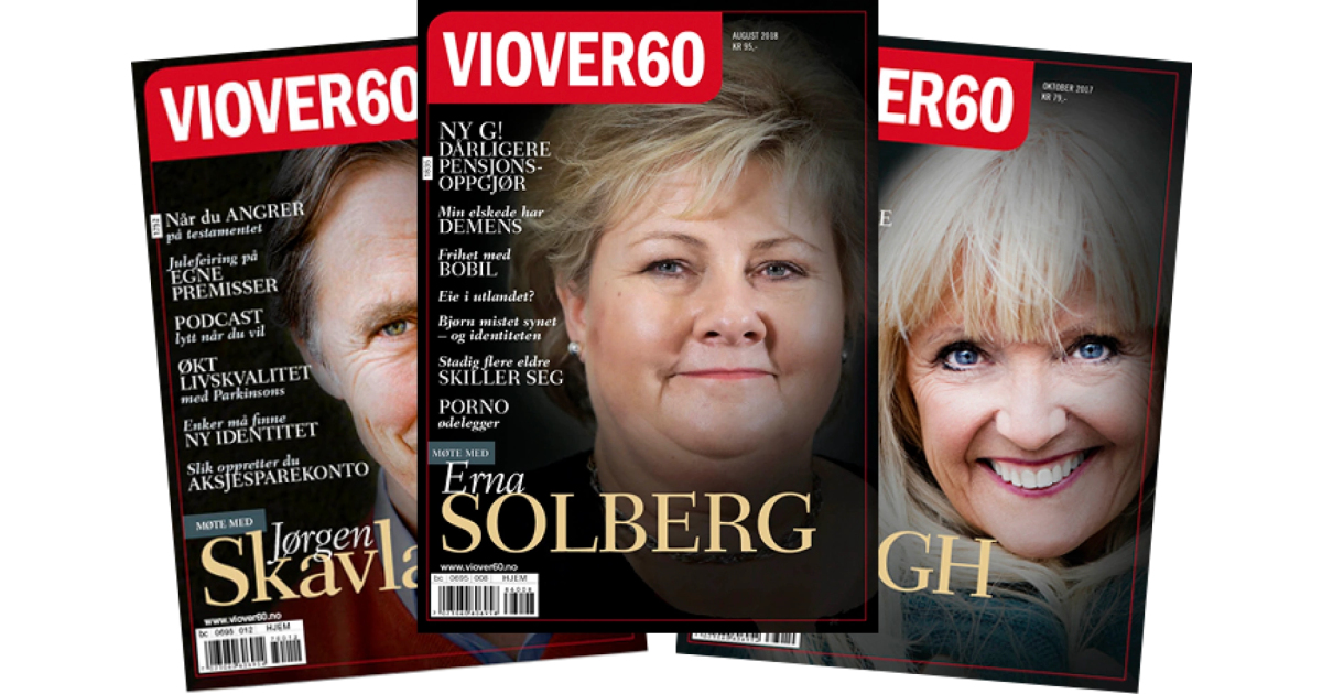 Velkomsttilbud på 6 utgaver av VI OVER 60