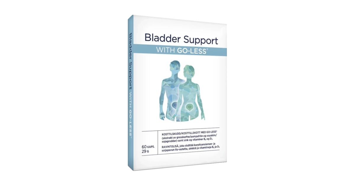 Bladder Support med Go-Less® – prøv i 30 dager