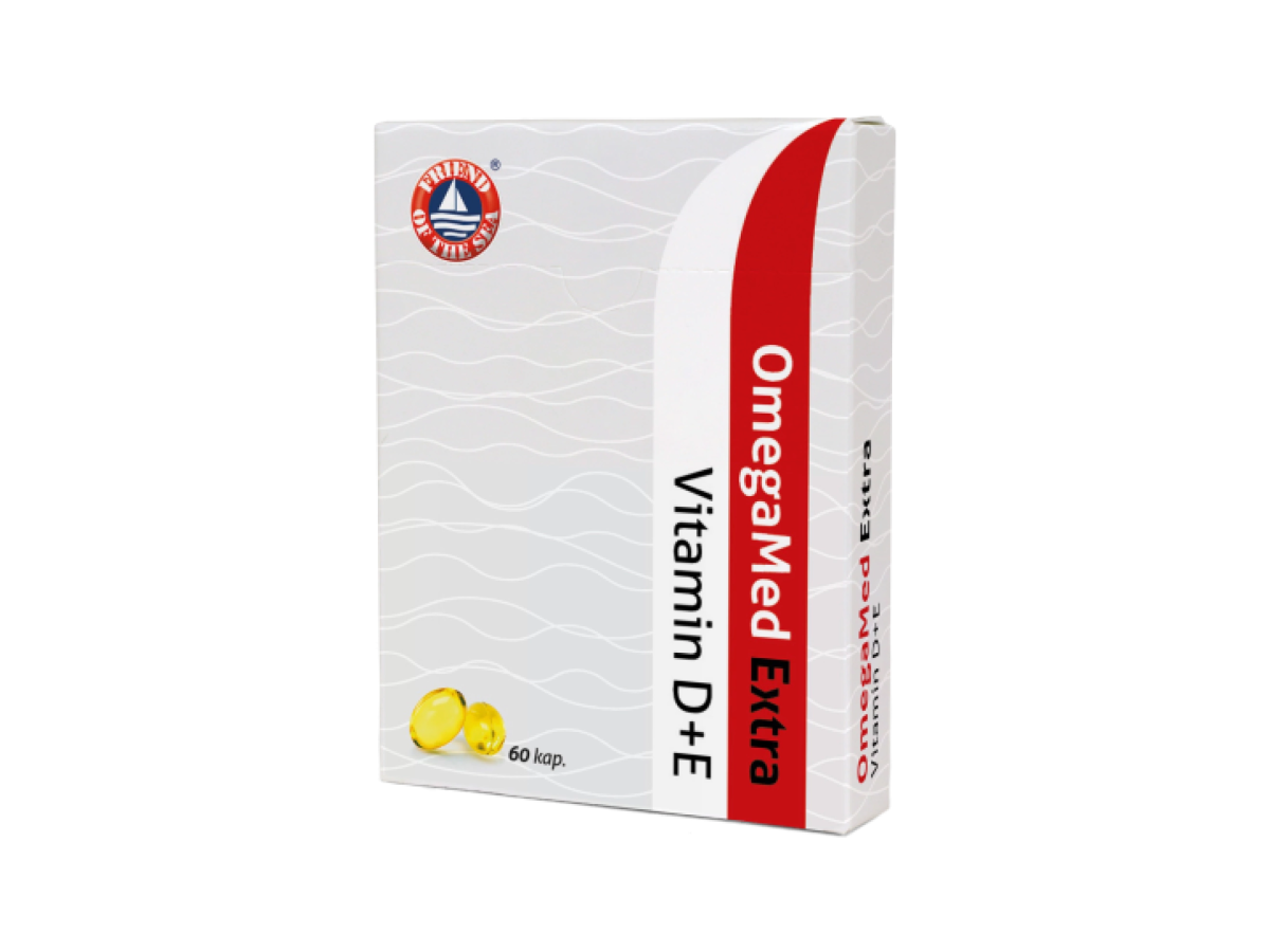OmegaMed Extra – med omega-3, vitamin D & E