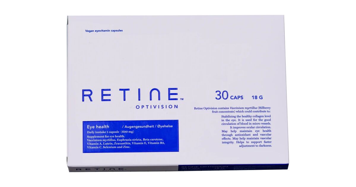 Retine Optivision – informasjon og ingredienser